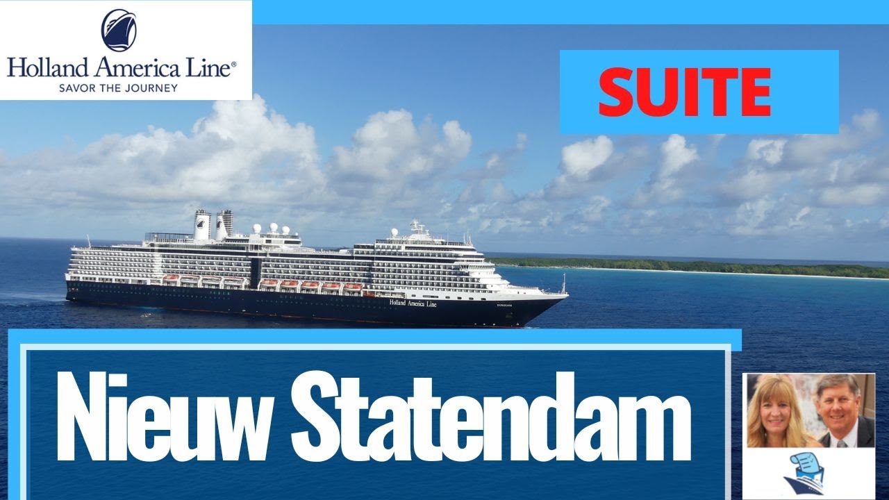 Nieuw New Statendam Suite Cabin Tour - YouTube