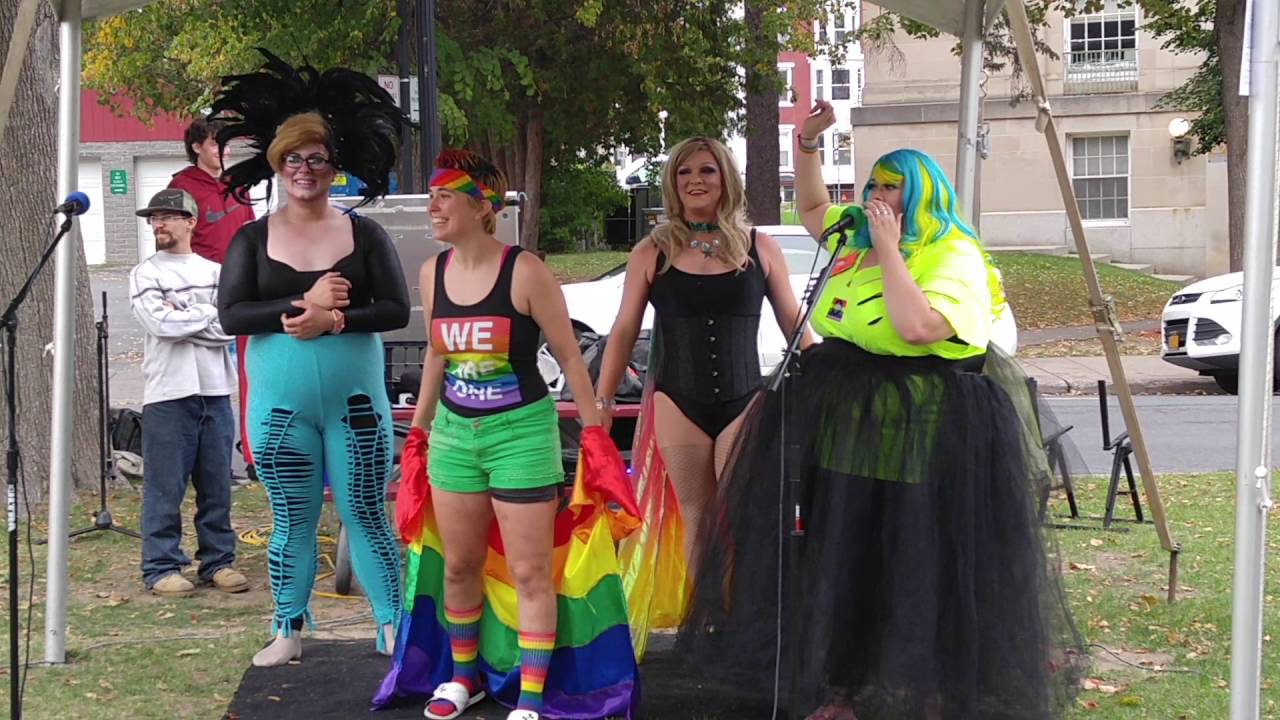 Haus of Starr - Plattsburgh Pride Parade 2016 - Hands Together with ...