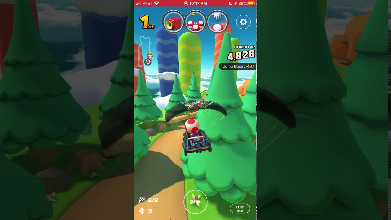 Mario Kart Tour - 3DS Rock Rock Mountain T - 150cc Gameplay (11,480 pts ...