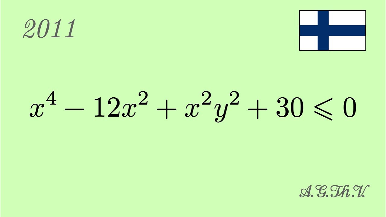 Finnish High School Mathematics Competition, final round, 2011, problem ...