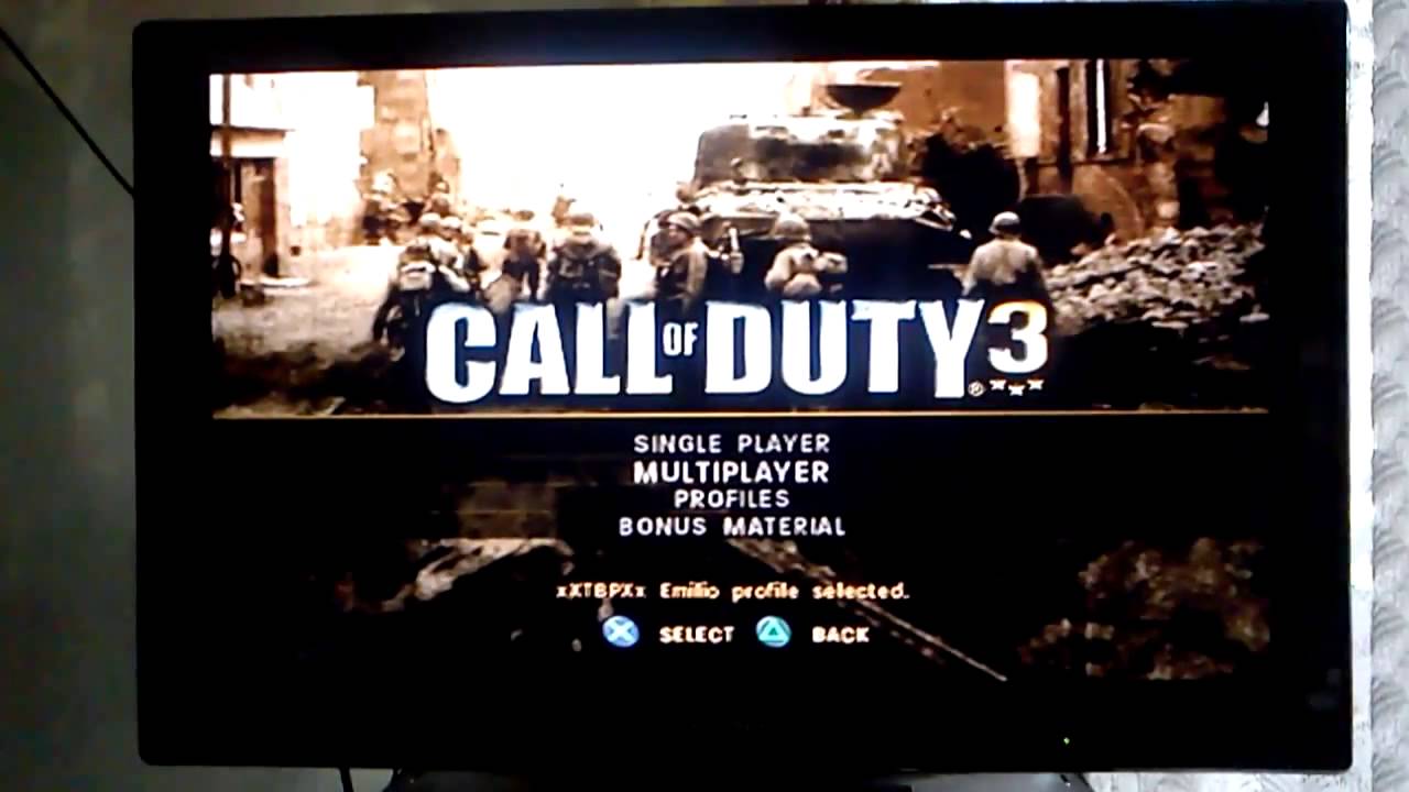 Como jugar Call of duty 3 online ps2 2015 - YouTube