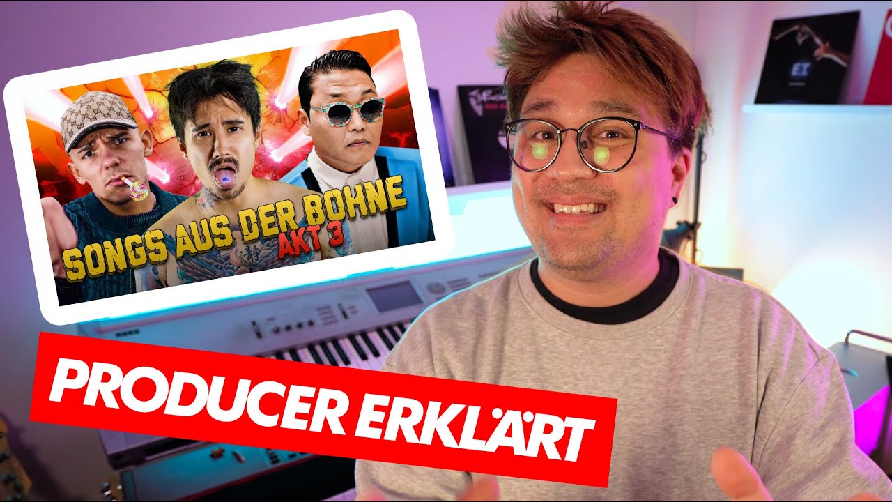 PRODUCER erklärt @Julien Bam der letzte SONG AUS DER BOHNE | VINCENT ...