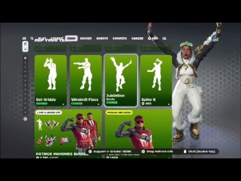 35 v-bucks + a 🔥 item shop of emotes - YouTube