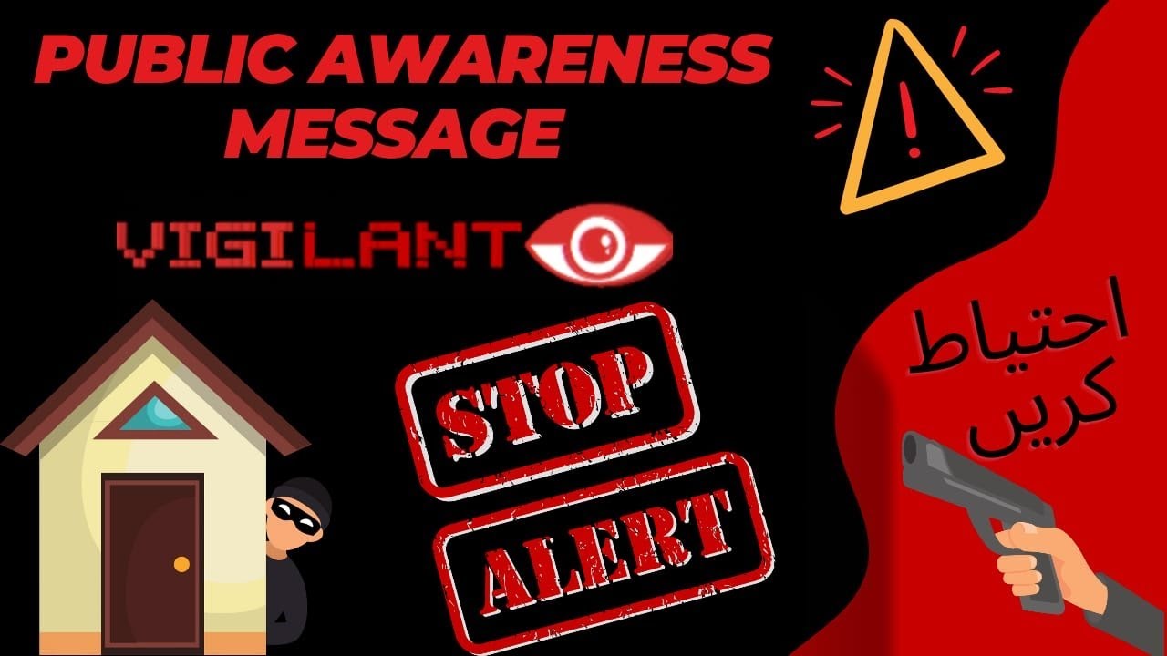 A Public Awareness Message for Everyone| #public #stayvigilant # ...