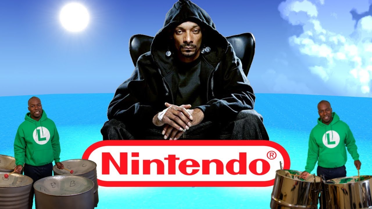 Snoop Dogg raps on Nintendo music played by steel drum band - Mii ...