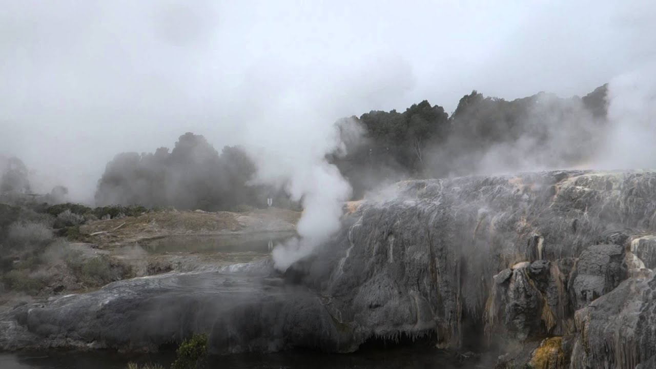 Pohutu Geyser at Te Puia Thermal Reserve Rotorua New Zealand 2 - YouTube