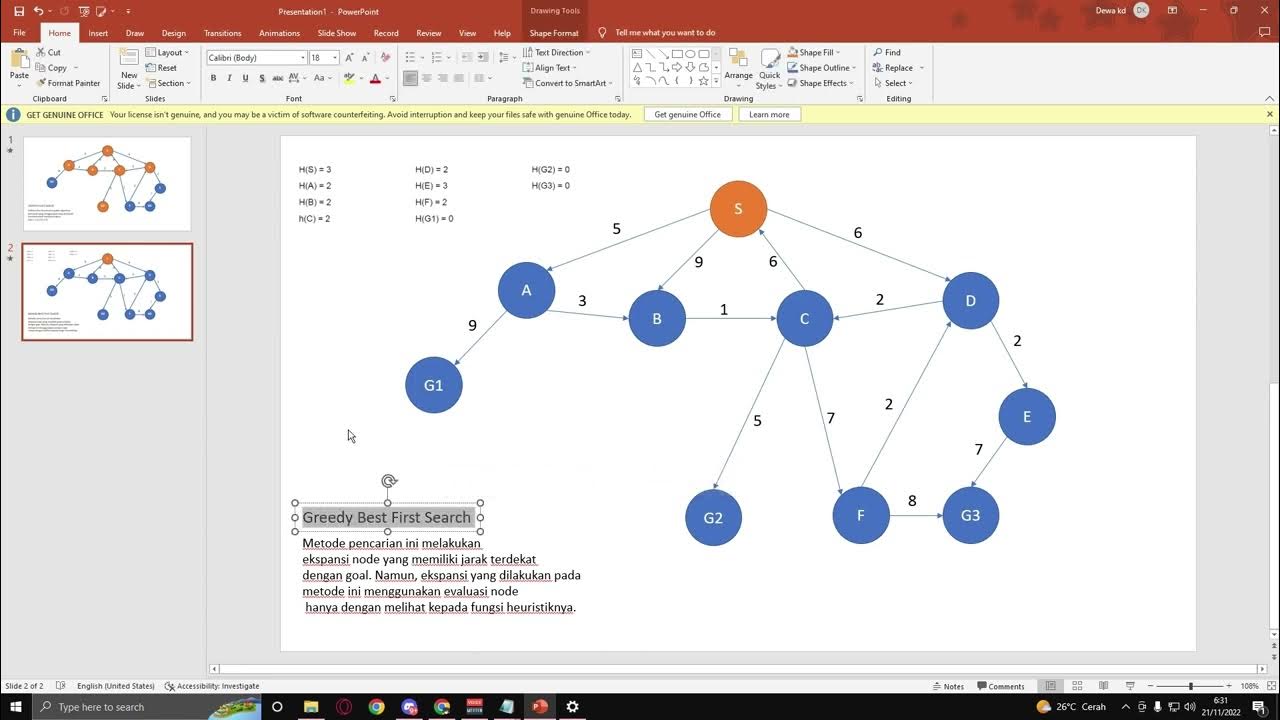 UTS AI Uniform Cost Search, Greddy Best First Search, A Search - YouTube