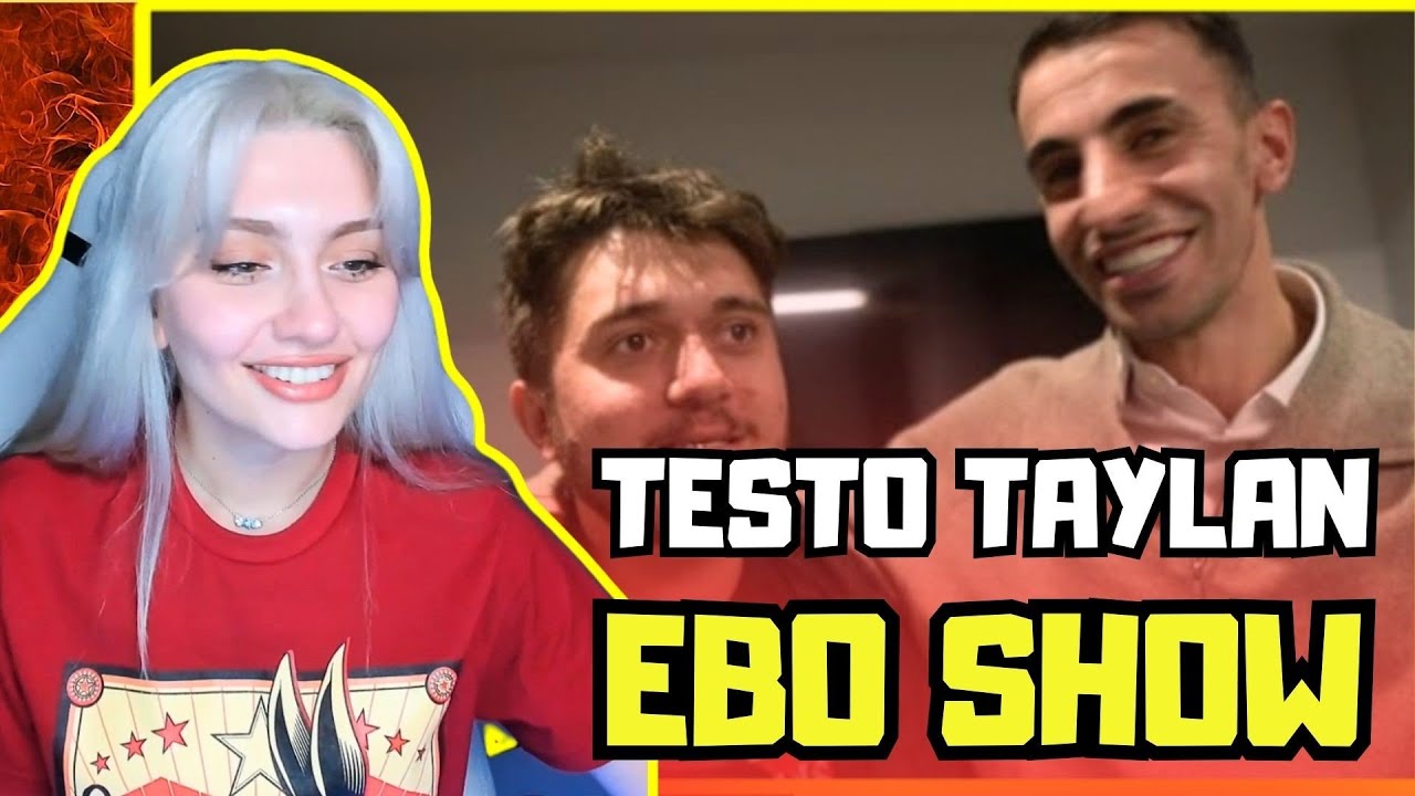EDA MİLKA - TESTO TAYLAN "EBOSHOW" İZLİYOR - YouTube