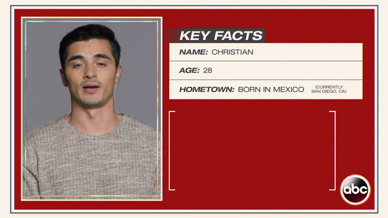 Becca's Bachelors: Meet Christian - The Bachelorette - YouTube