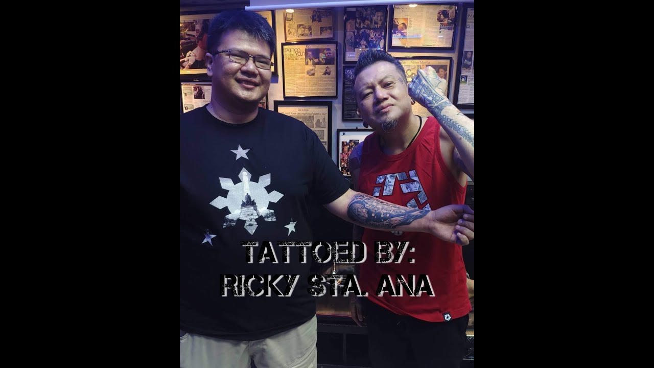 LP Tattoo by Ricky Sta Ana (Linkin Park Chester Bennington) - YouTube