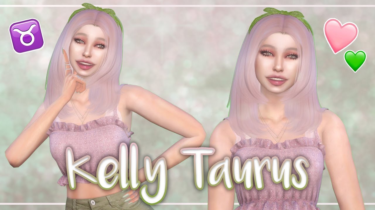 ♉️Taurus | SIMS 4 ZODIAC SIGNS CAS - YouTube