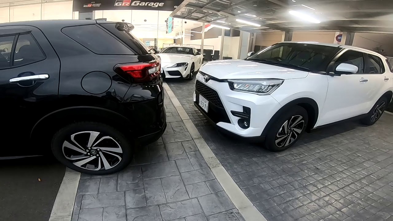 TOYOTA RAIZE Z BLACK and WHITE EXTERIOR - YouTube