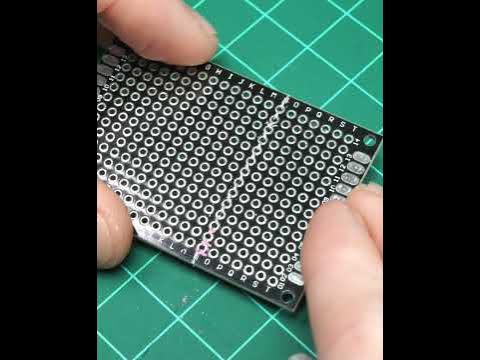 Perfboard Easy Resizing - Collin’s Lab Notes #adafruit #collinslabnotes ...