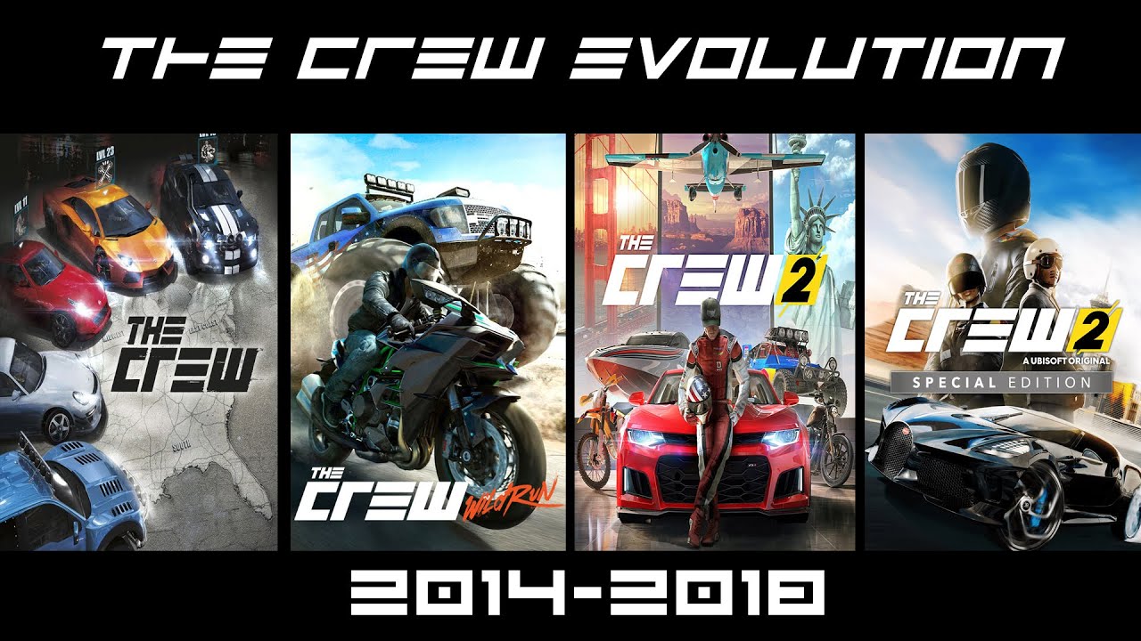 The Crew Evolution (2014-2018) - YouTube