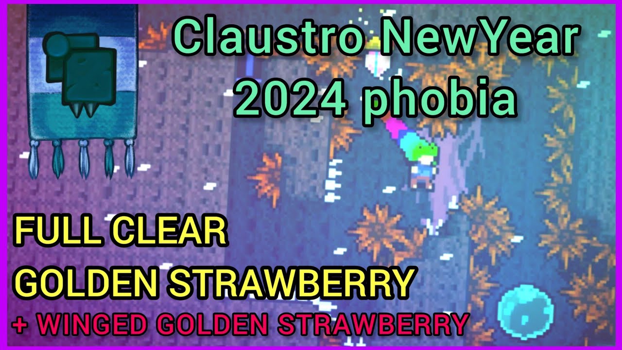 Claustro NewYear 2024 phobia Full Clear Golden Strawberry + Winged ...