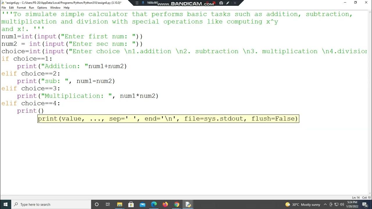Assignment 6 PPS SPPU FE 2019 Pattern - YouTube