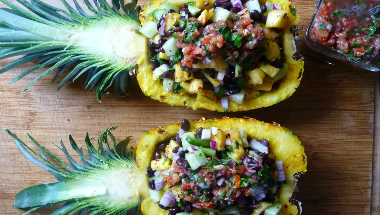 Solar Plexus Pineapple Salsa Boats | Fun, Simple, Tasty Recipe - YouTube