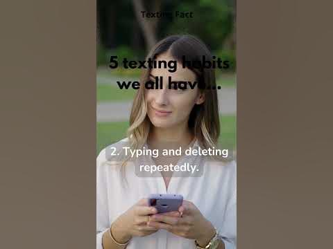 Surprising facts about texting habits. Who knew texting was this ...