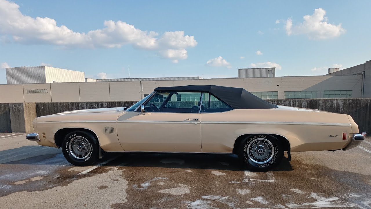 my brother's 73 delta 88 vert W/Highway patrol 455 - YouTube