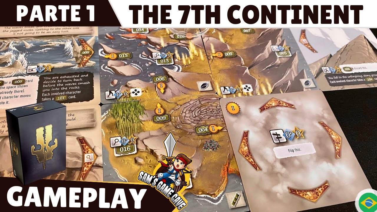 7th Continent - Parte 1 | Gameplay em Português | Explore. Sobreviva ...