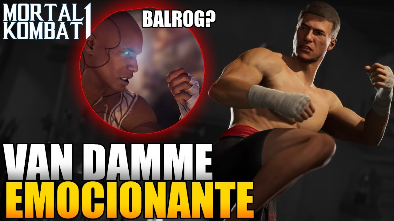 MK1: JEAN-CLAUDE VAN DAMME - SKIN DO JOHNNY CAGE - YouTube