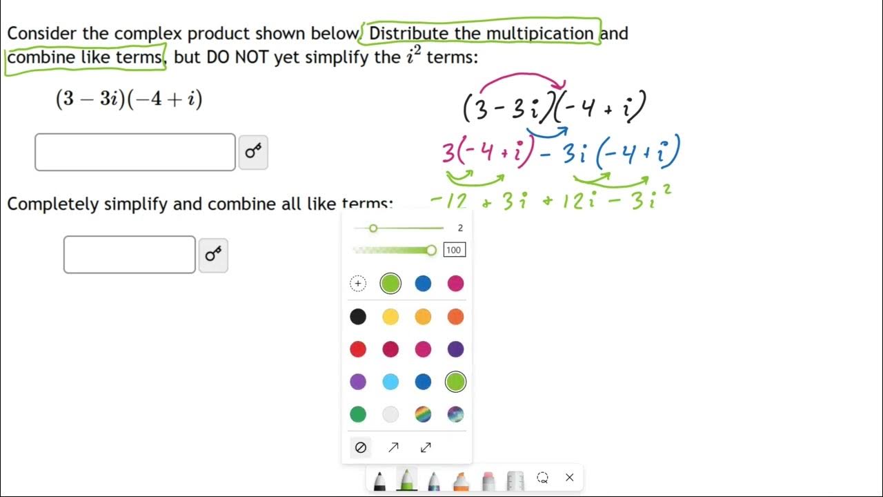 SM2.04.3 -- Multiply and Simplify Complex Expressions - YouTube