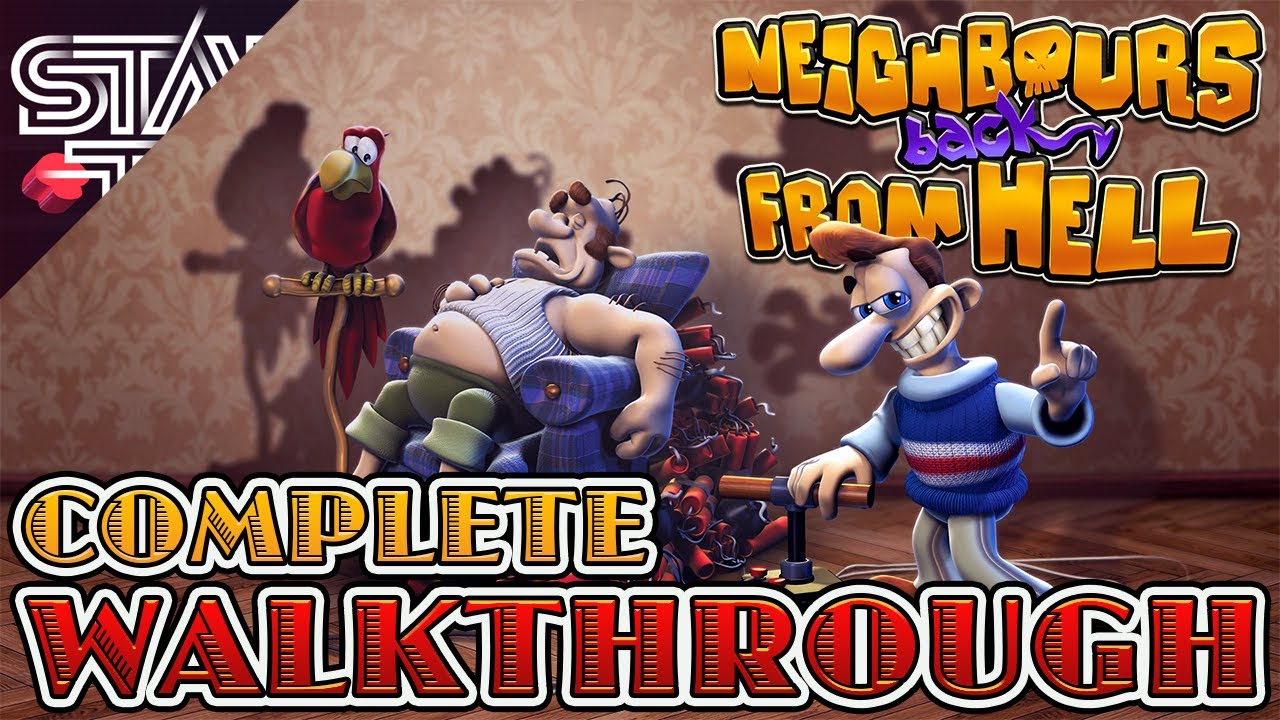 NEIGHBOURS BACK FROM HELL | COMPLETE GUIDE GAMEPLAY WALKTHROUGH (NO ...