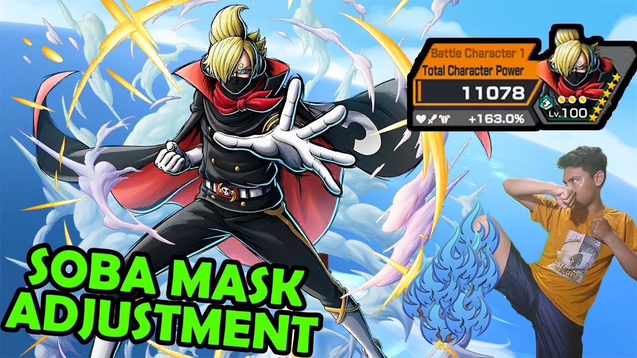 RUNNER TERKUAT BARU !! SANJI SOBA MASK MAKIN BROKEN - ONE PIECE BOUNTY ...