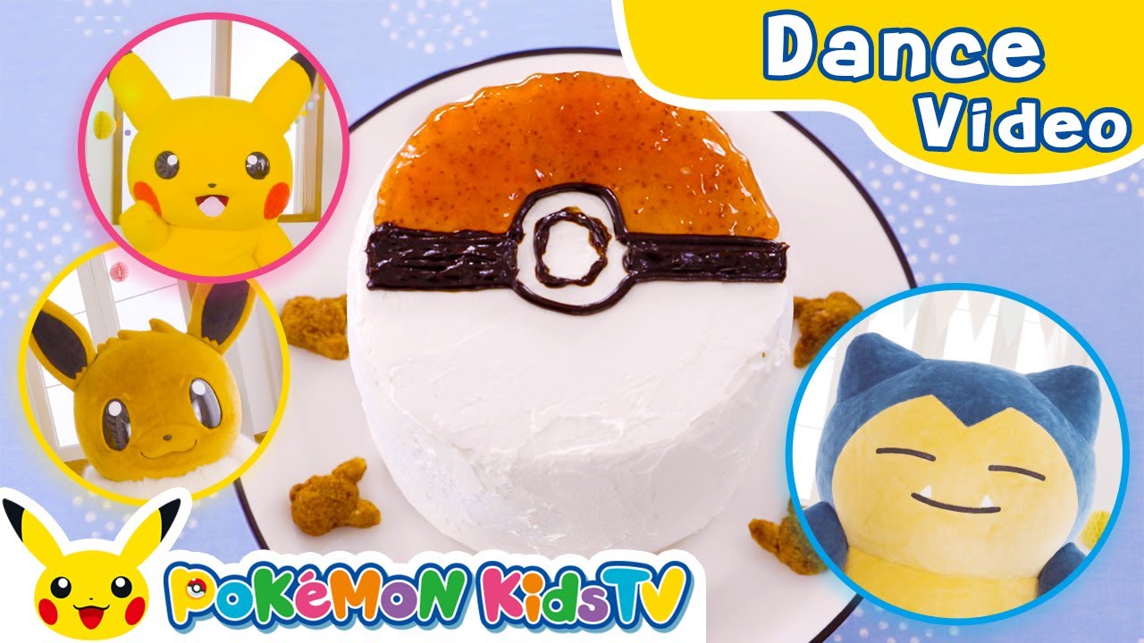Snorlax's Celebration Cake | Kids Dance Song | Pokémon Song | Pokémon ...