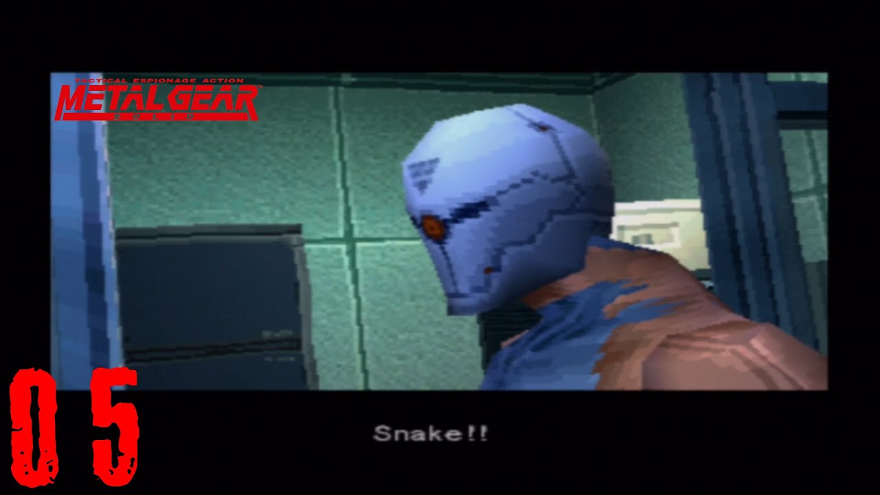 Let's Play Metal Gear Solid PS1 Blind Part 5 A Ghost From The Past ...
