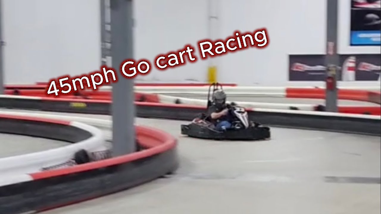 insane 45mph Go cart Racing!! - YouTube