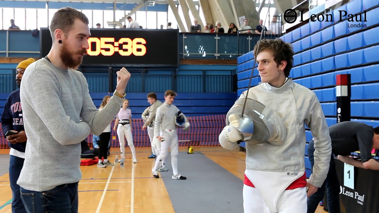 Leon Paul London | 🤺 Wireless Sabre in Action - YouTube