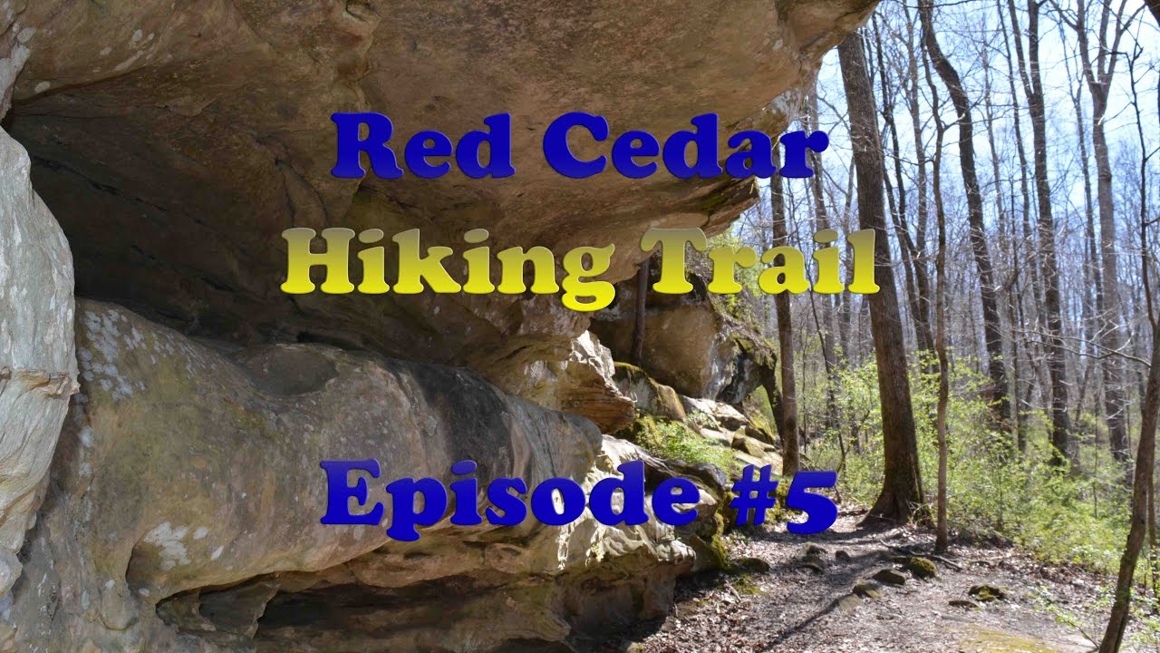 Red Cedar Backpacking Trail at Giant City State Park - YouTube