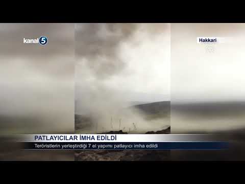 PATLAYICILAR İMHA EDİLDİ
