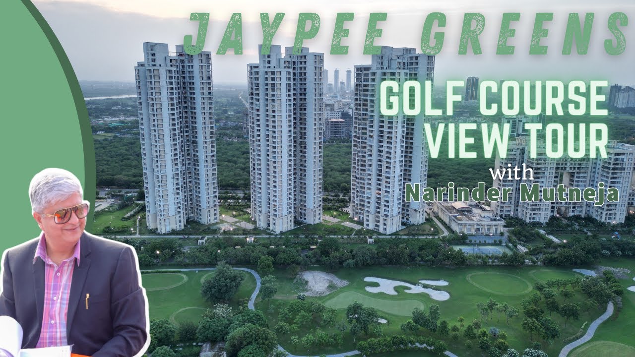 View of Golf Course at Jaypee Wishtown Sector 128 Noida - Narinder ...