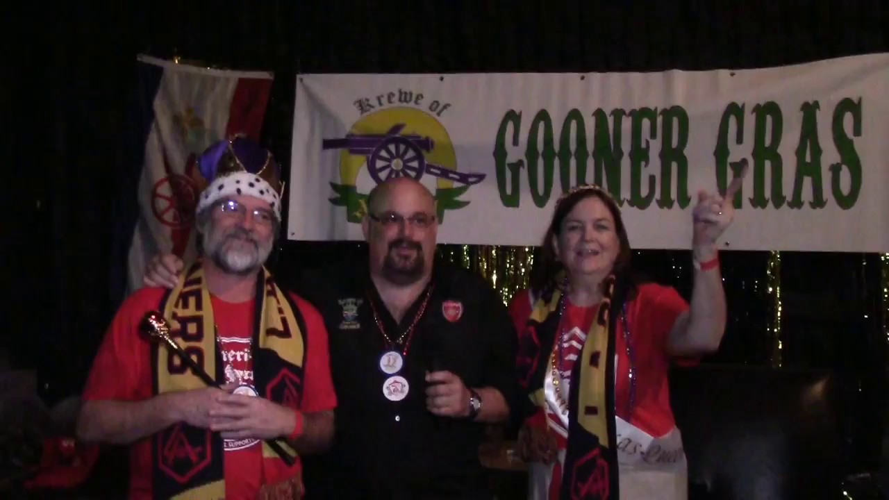 Meet the King and Queen of Gooner Gras 2017 - YouTube
