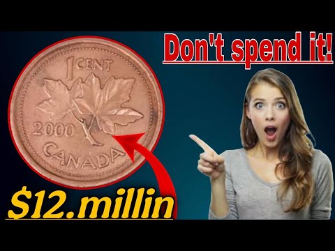 Elizabeth II's Rarest Canadian Coins 1977 2000 2003 Revealed! - YouTube