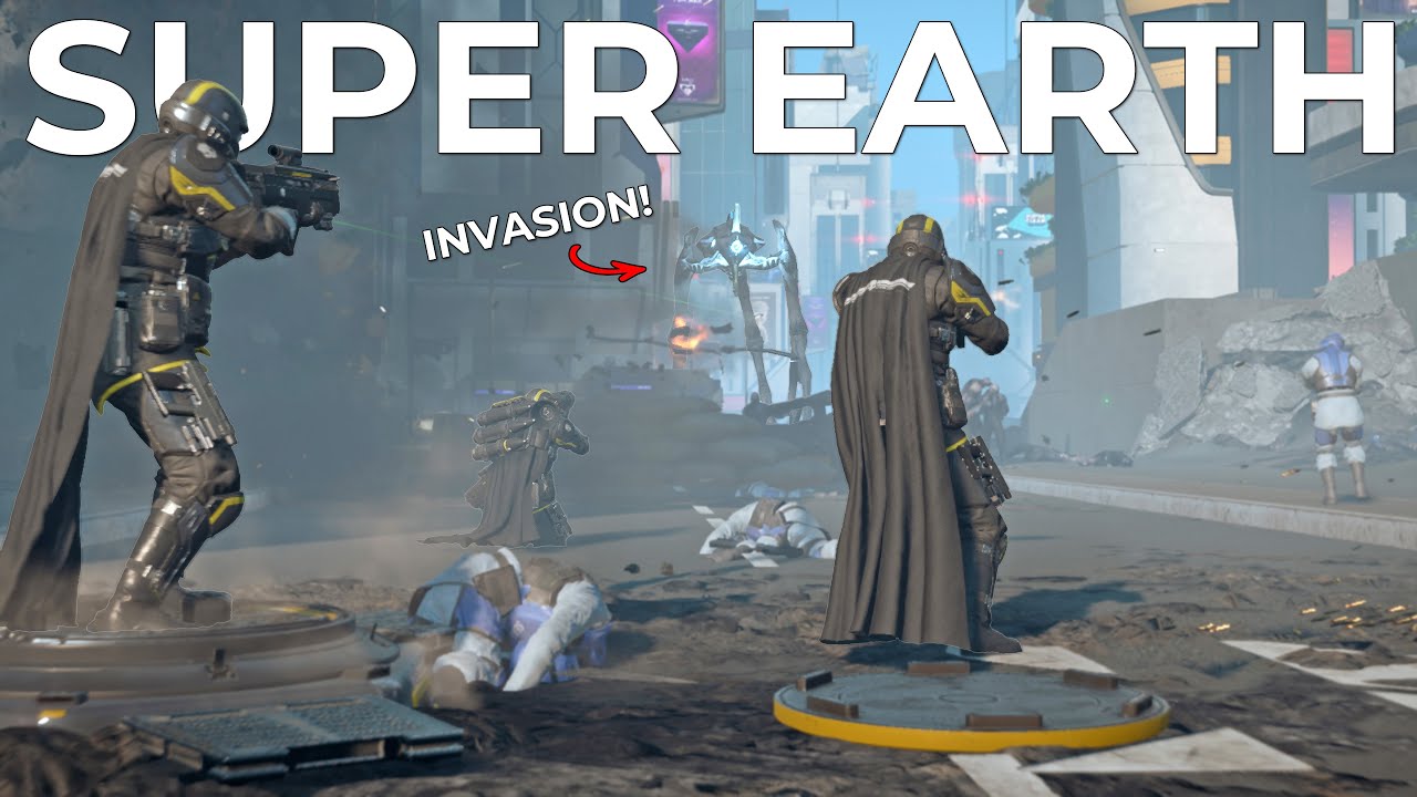 🔴Helldivers 2 – Super Earth Is Under ATTACK!! Mega Cities Look Insane!! (Super Helldive ...