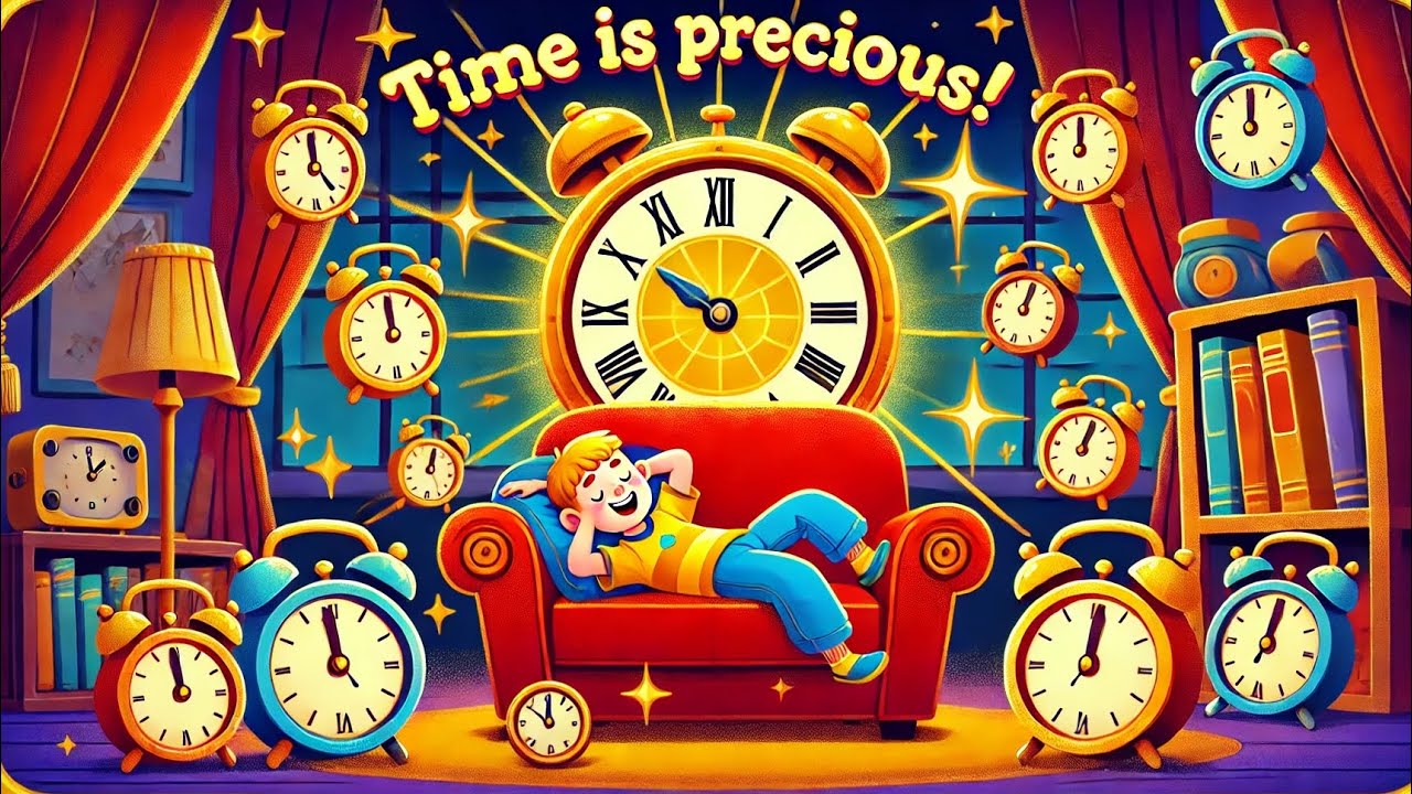 Time Is Very Precious | Moral Story | Story For Kids | Little Story ...