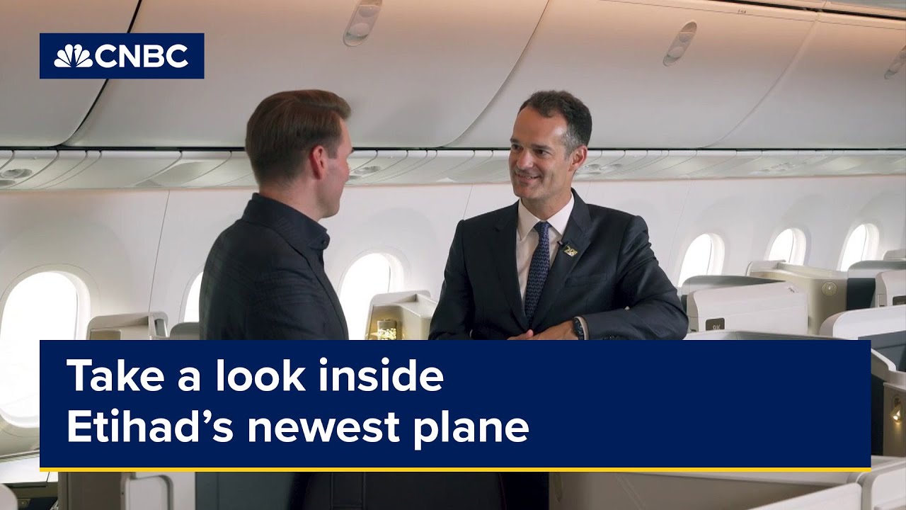 Tour Etihad’s newest plane with the airline’s CEO - YouTube