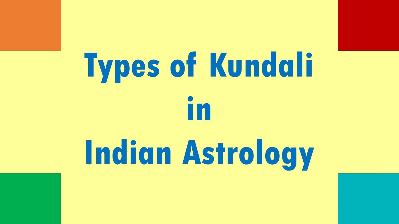 Types of Birth Charts | Kundali | Rashi Charts | Horoscope in Indian ...
