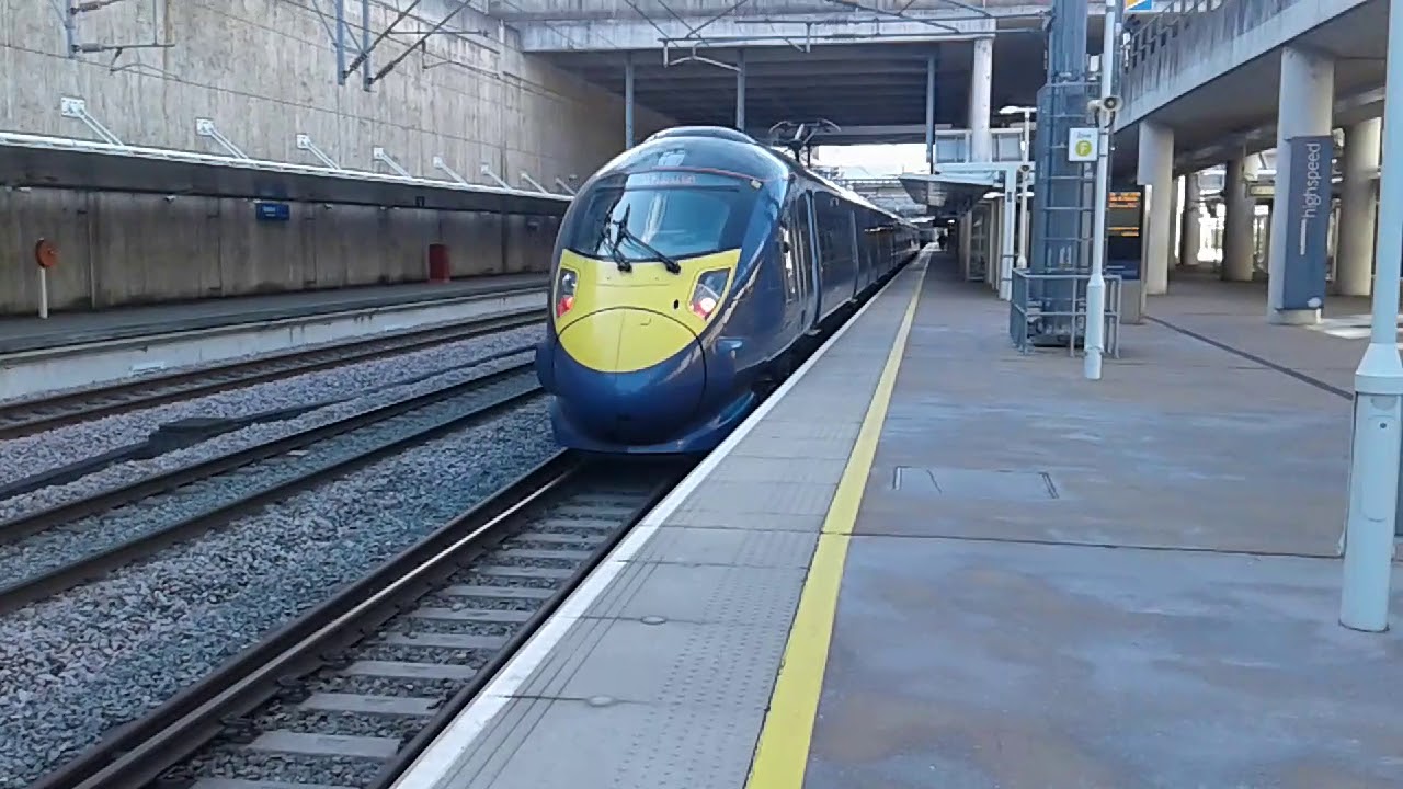 Trains at: Stratford International, HS1, 09/03/19 - YouTube