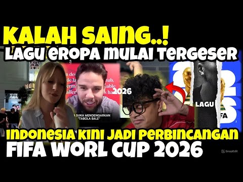 European Songs Are Gone! An Indonesian Song Is Being Touted as the World Cup Anthem!