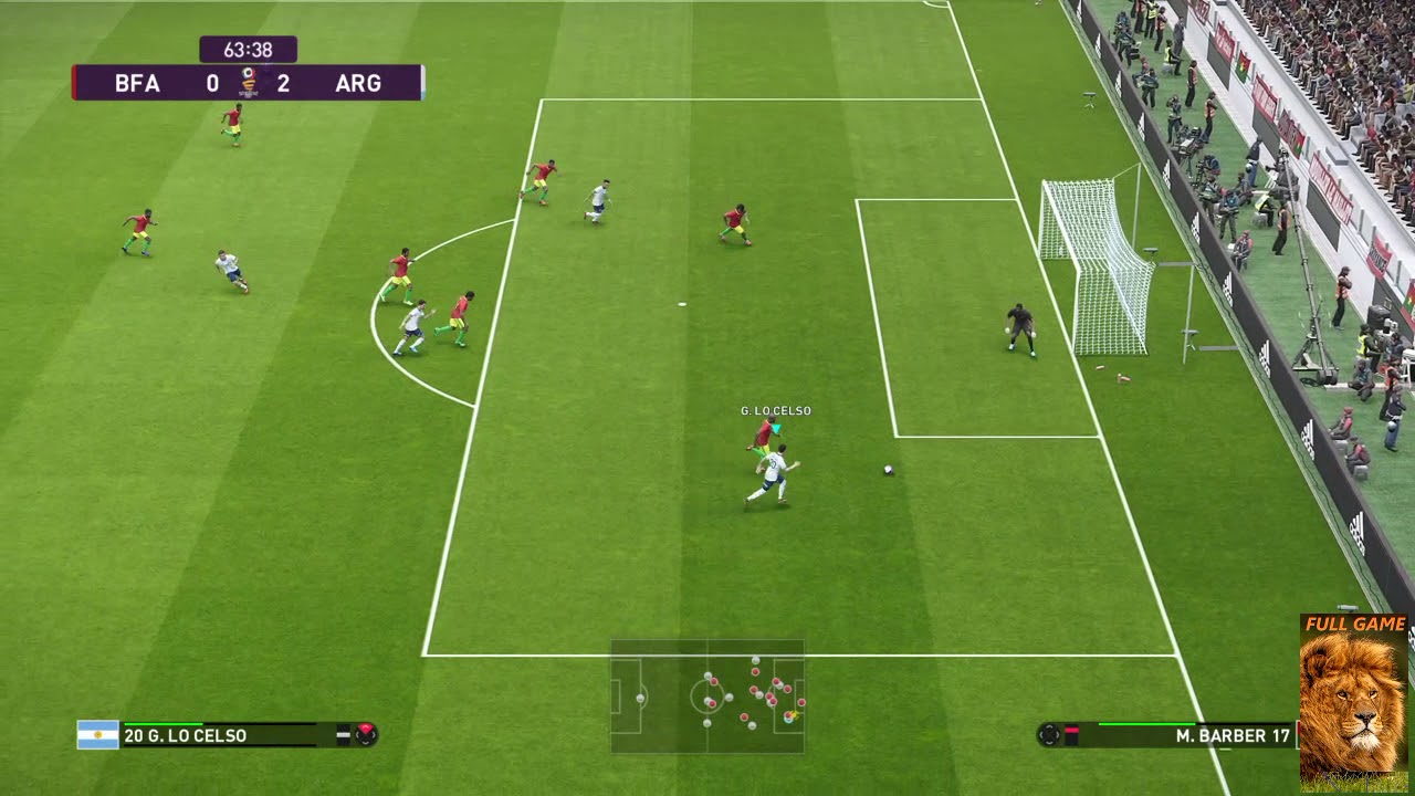 PES 2020 WORLD CUP FULL GAME / COPA DEL MUNDO JUEGO COMPLETO / 世界杯全场比赛 ...