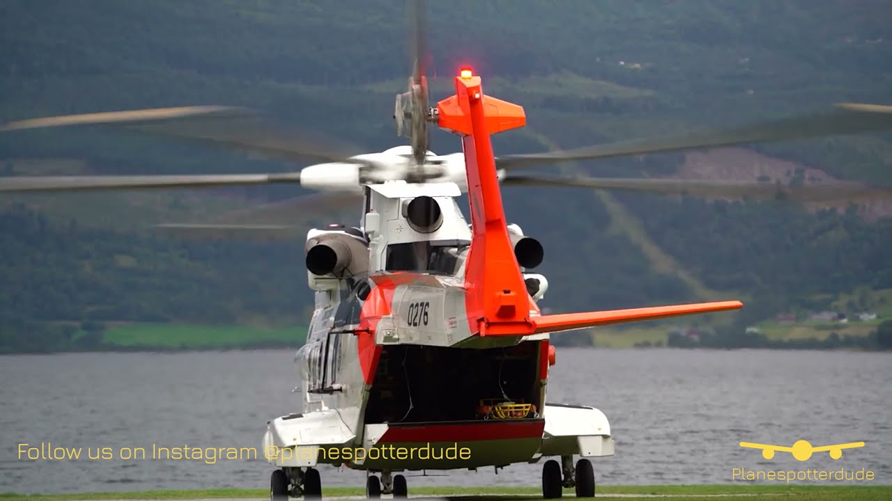 SAR Queen - Norwegian Airforce AW101! - YouTube