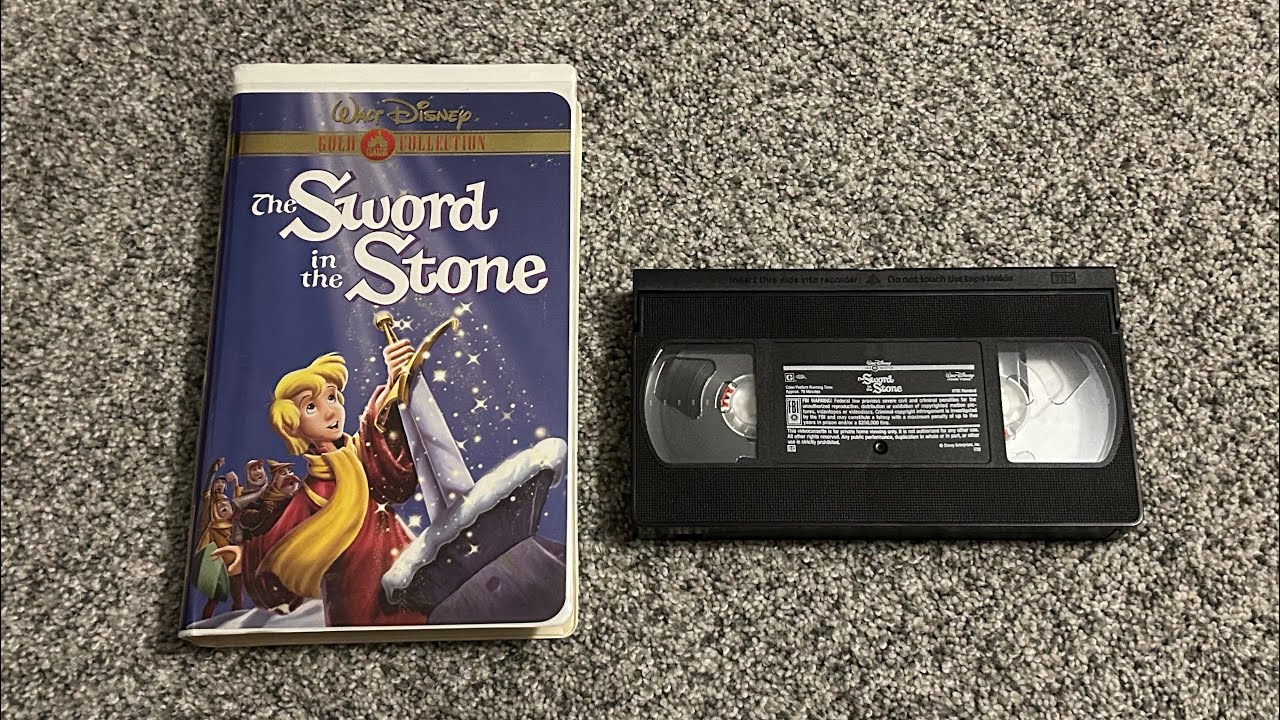 Stunning The Sword In The Stone Vhs Images