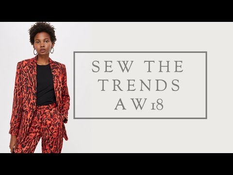 Sew the Trends Winter 2018 || Fashion sewing || The Fold Line - YouTube
