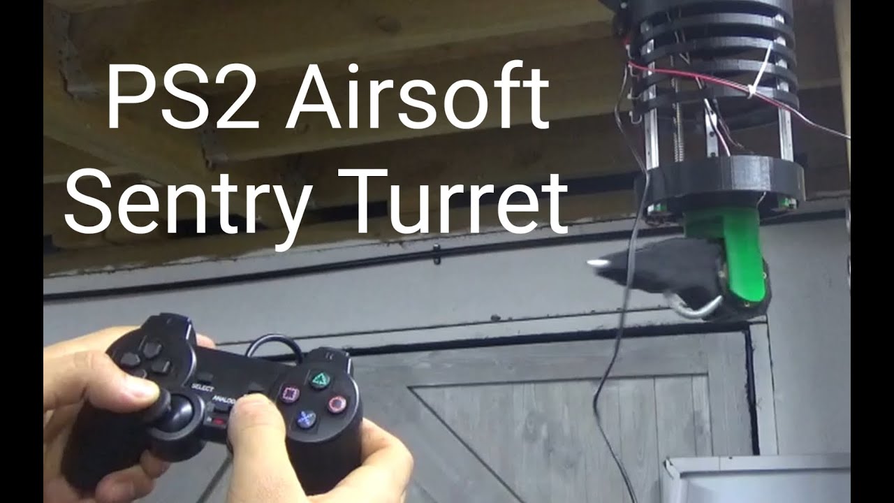 Airsoft Sentry Turret - YouTube