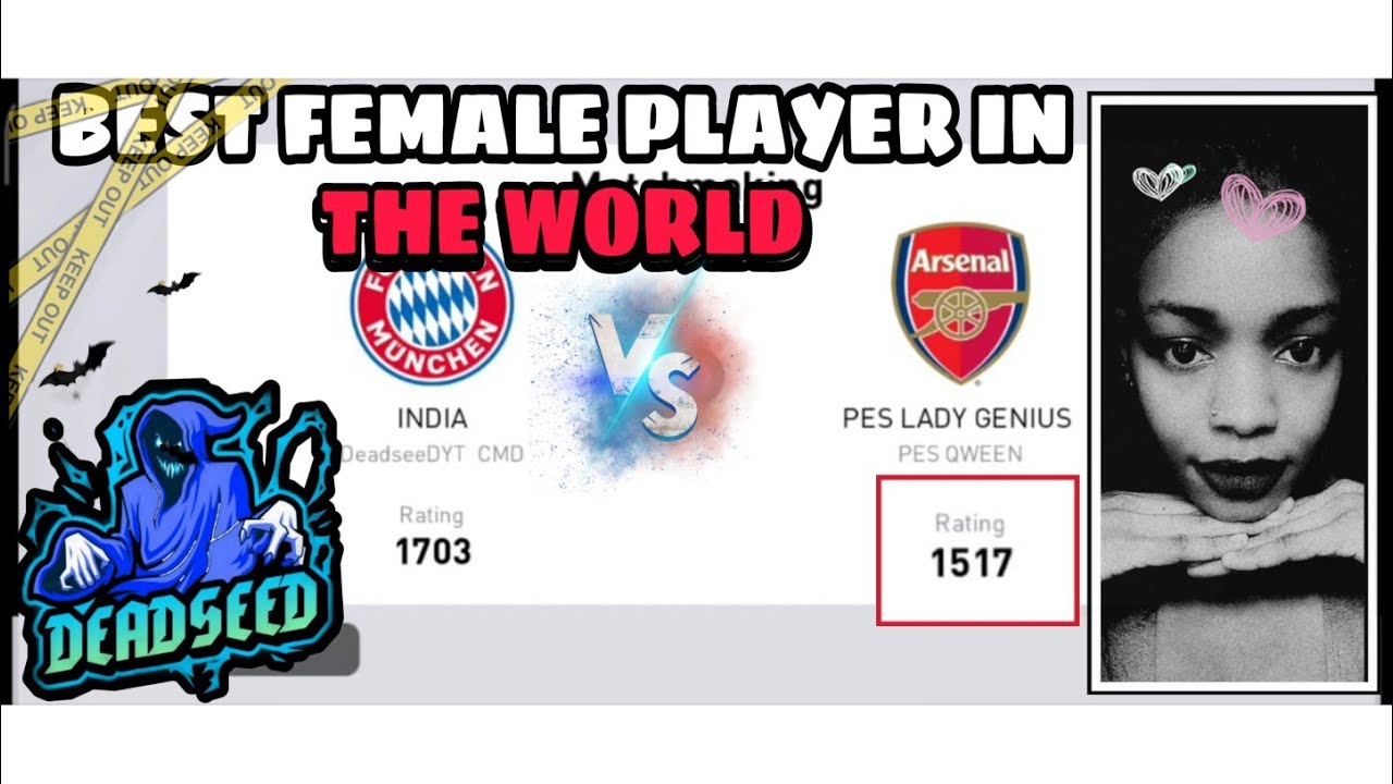 When I met Best Female Player In The World | Pes Lady Genius | DeadseeD ...