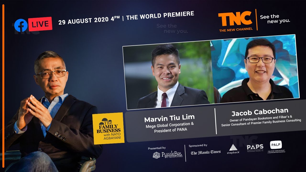 World premiere | Marvin Tiu Lim and Jacob Cabochan on The Family ...